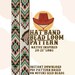 Horse Hat Band Pattern - Hat Band Native Bead Loom Pattern - PDF ...