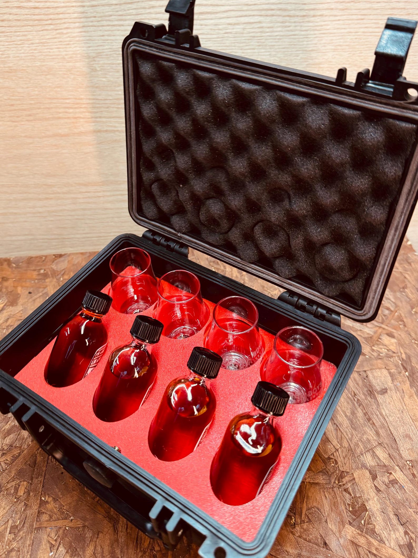 Wee Glencairn and Sample Bottle Travel Case - Etsy