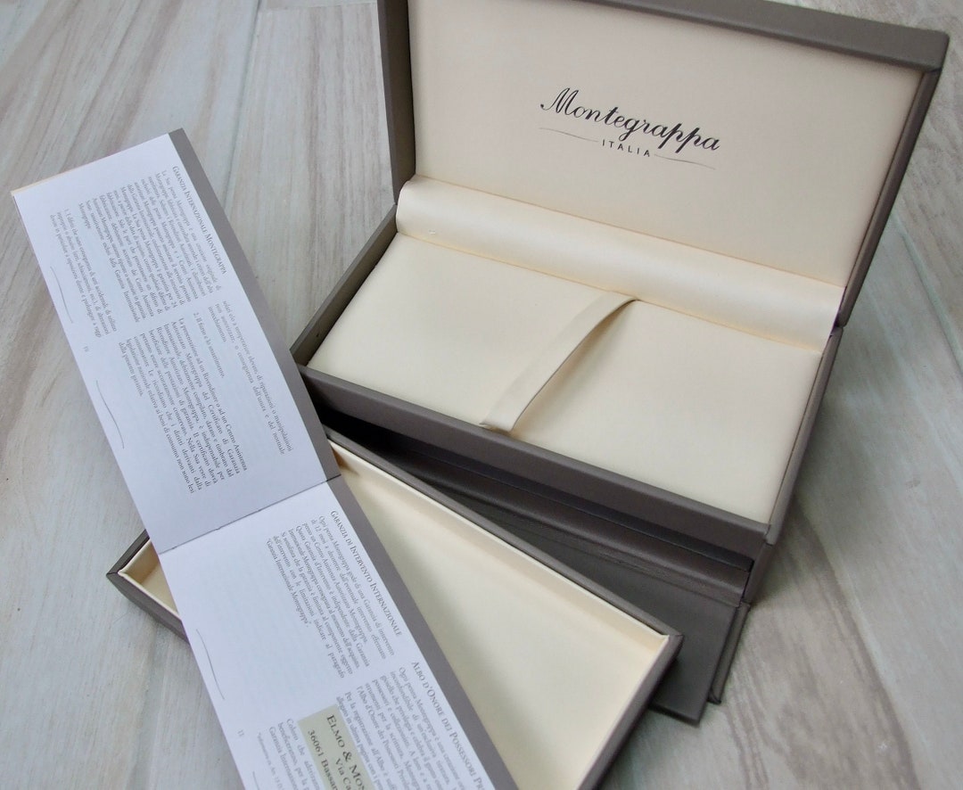 Montegrappa Italia Miya Argento Box Only With Outer Box and Papers for ...