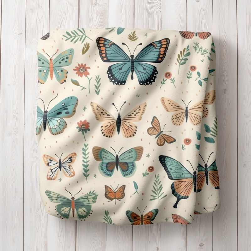 Butterfly Bedding - Etsy