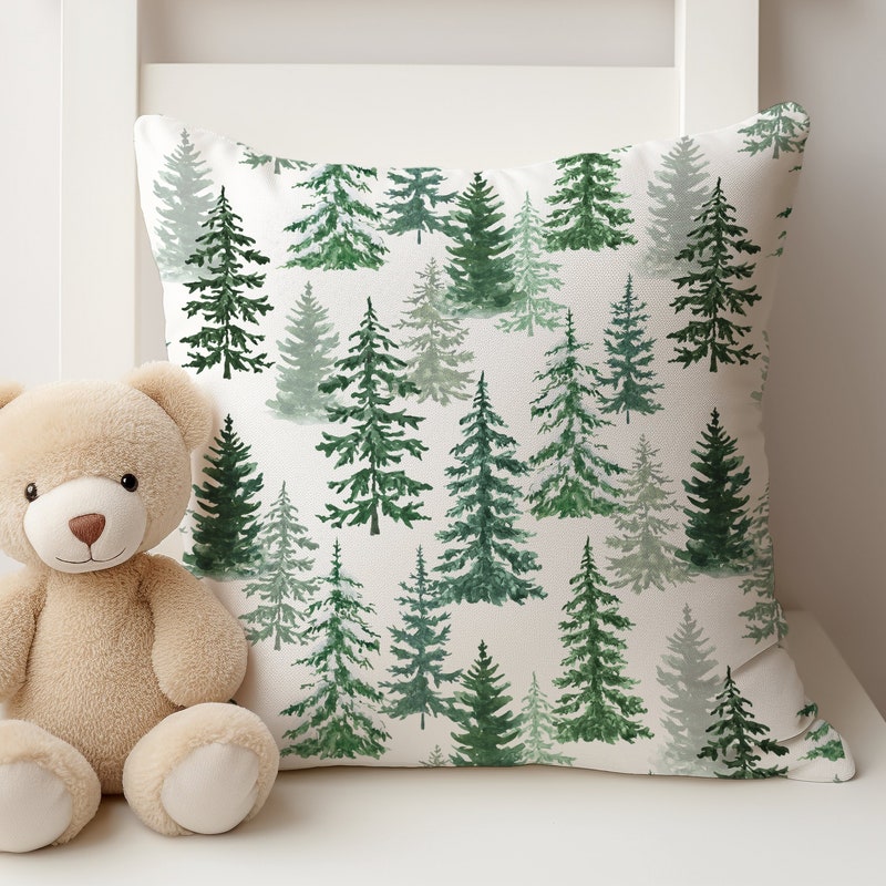Forest Pillow - Etsy