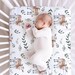 FARM Gender Neutral Baby Crib Sheet Matching Set, Crib Bedding With ...
