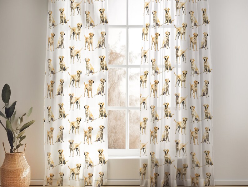 Yellow Labrador Nursery Decor, Little Boy With Dog Painting, Above Crib ...