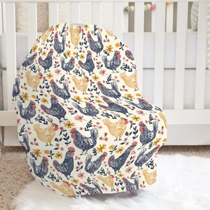 Baby Girl Nursery Bedding, Chicken Crib Sheet, Farm Girl Nursery ...