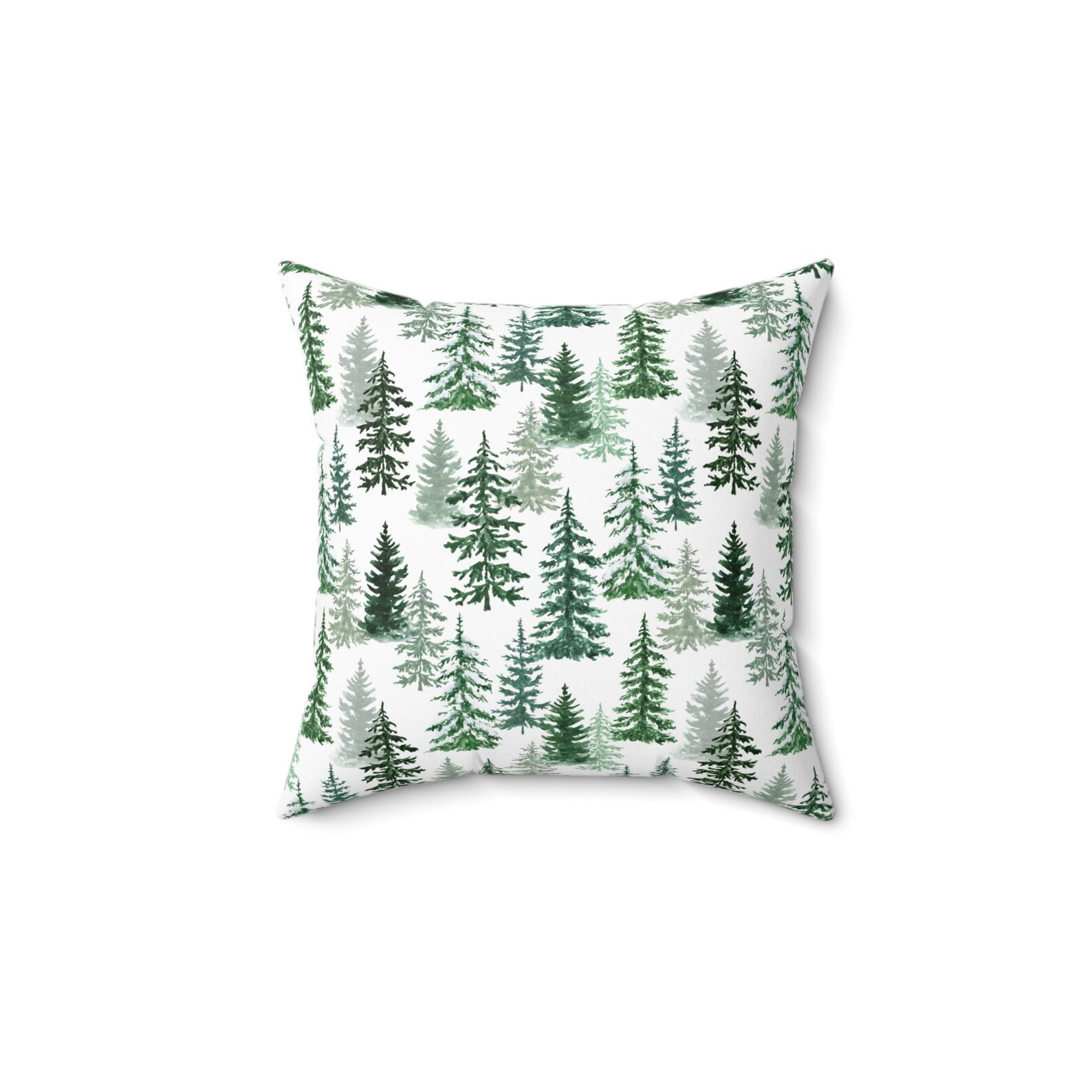 Woodland Nursery Pillow, Woodland Baby Gift, Pine Tree Pillow, Forest ...