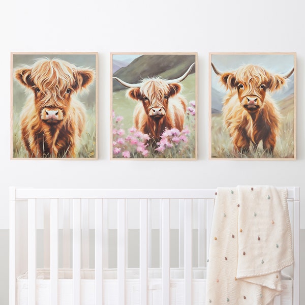 Cow Nursery Decor - Etsy