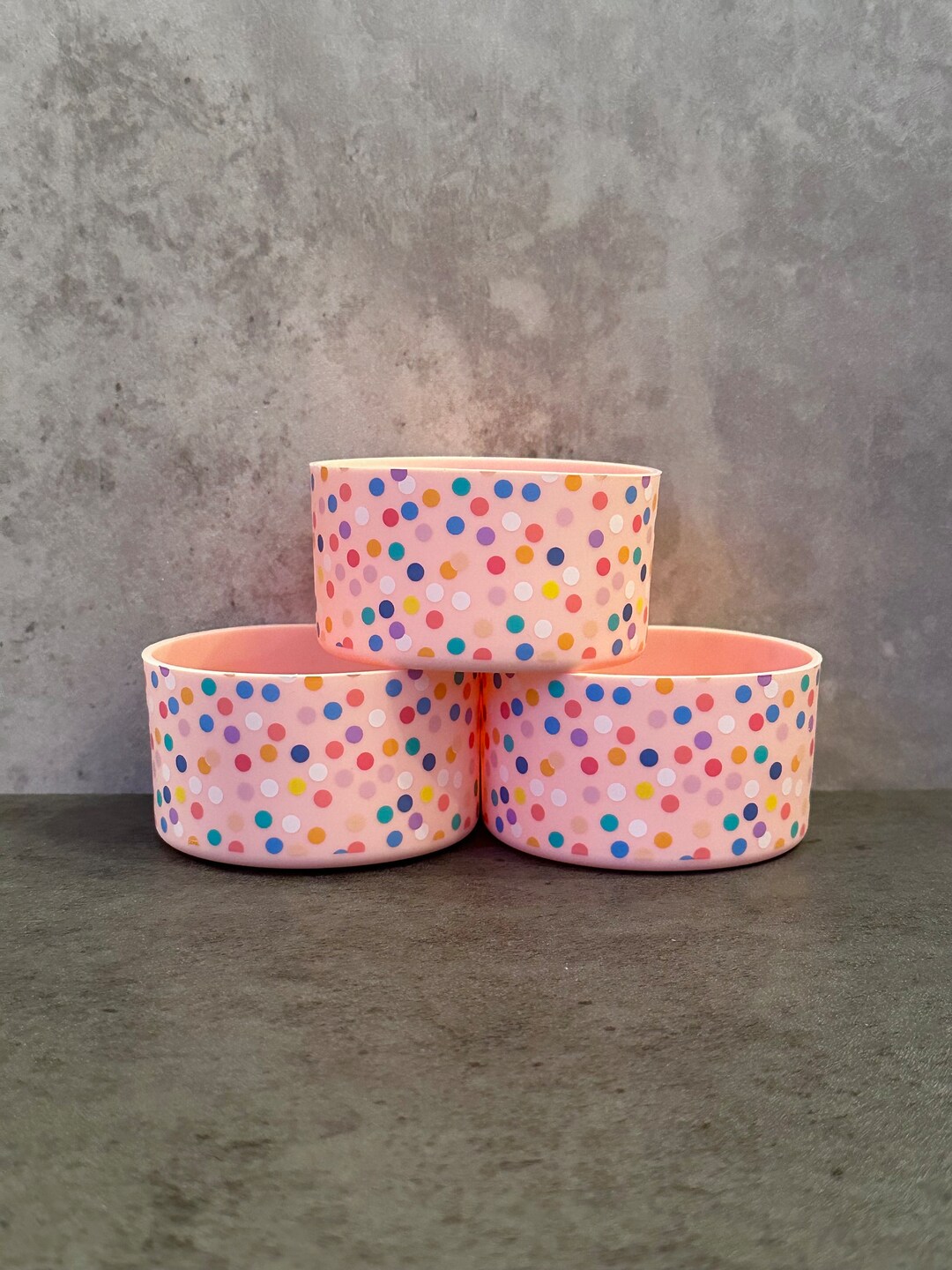 Confetti Party Silicone Stanley Tumbler Boot 20-40oz - Etsy