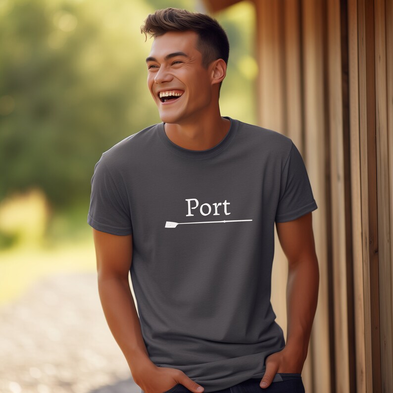 Port Rowing Shirt Rowing Gifts for Him Rowing Gifts for Her Funny ...