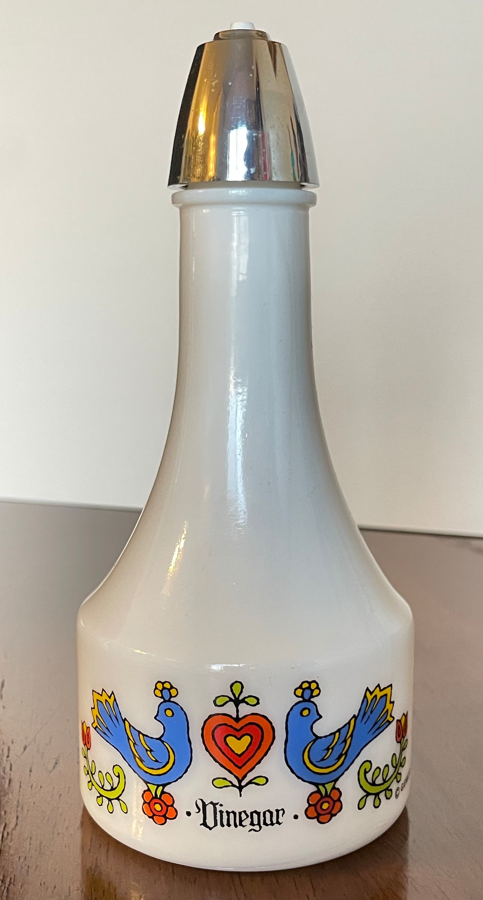 Rare HTF Vintage Gemco Country Life Oil & Vinegar Cruets 7” Made in USA ...