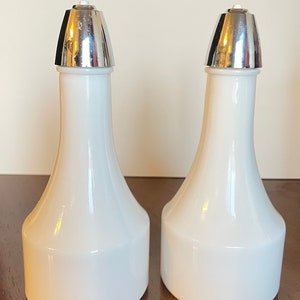 Rare HTF Vintage Gemco Country Life Oil & Vinegar Cruets 7” Made in USA ...