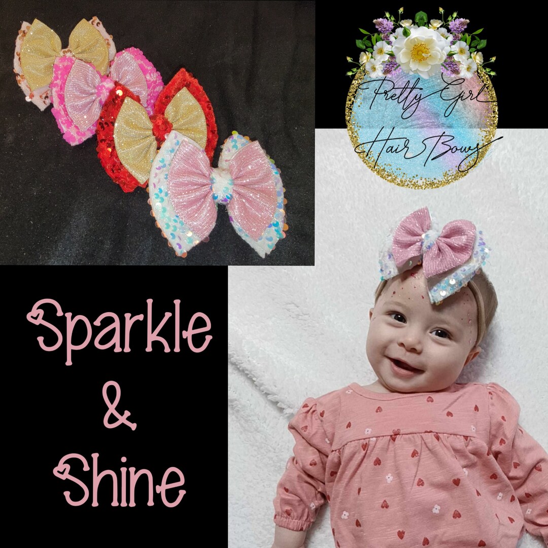 Sparkle & Shine Bow Collection - Etsy