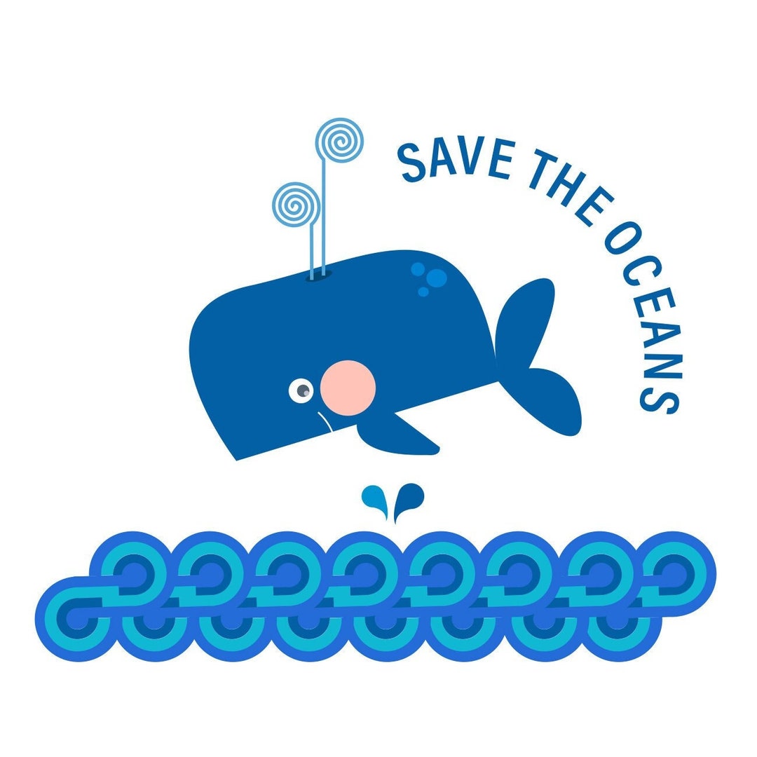 Save the Oceans Poster - Etsy
