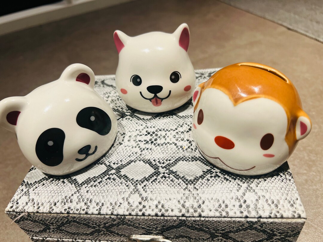 Cute and Adorable Mini Money Banks for Kids Treasure Money Coin Saving ...