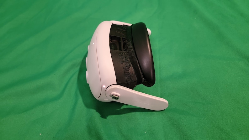 Fluid Mixed Reality Facial Interface | Quest 3 (compatible) | Open XR, AR, and MR Forehead Face ...