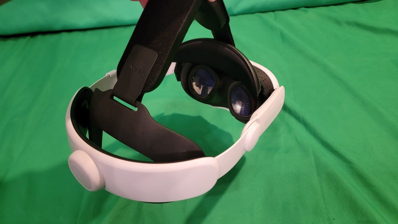 Fluid Mixed Reality Facial Interface | Quest 3 (compatible) | Open XR, AR, and MR Forehead Face ...