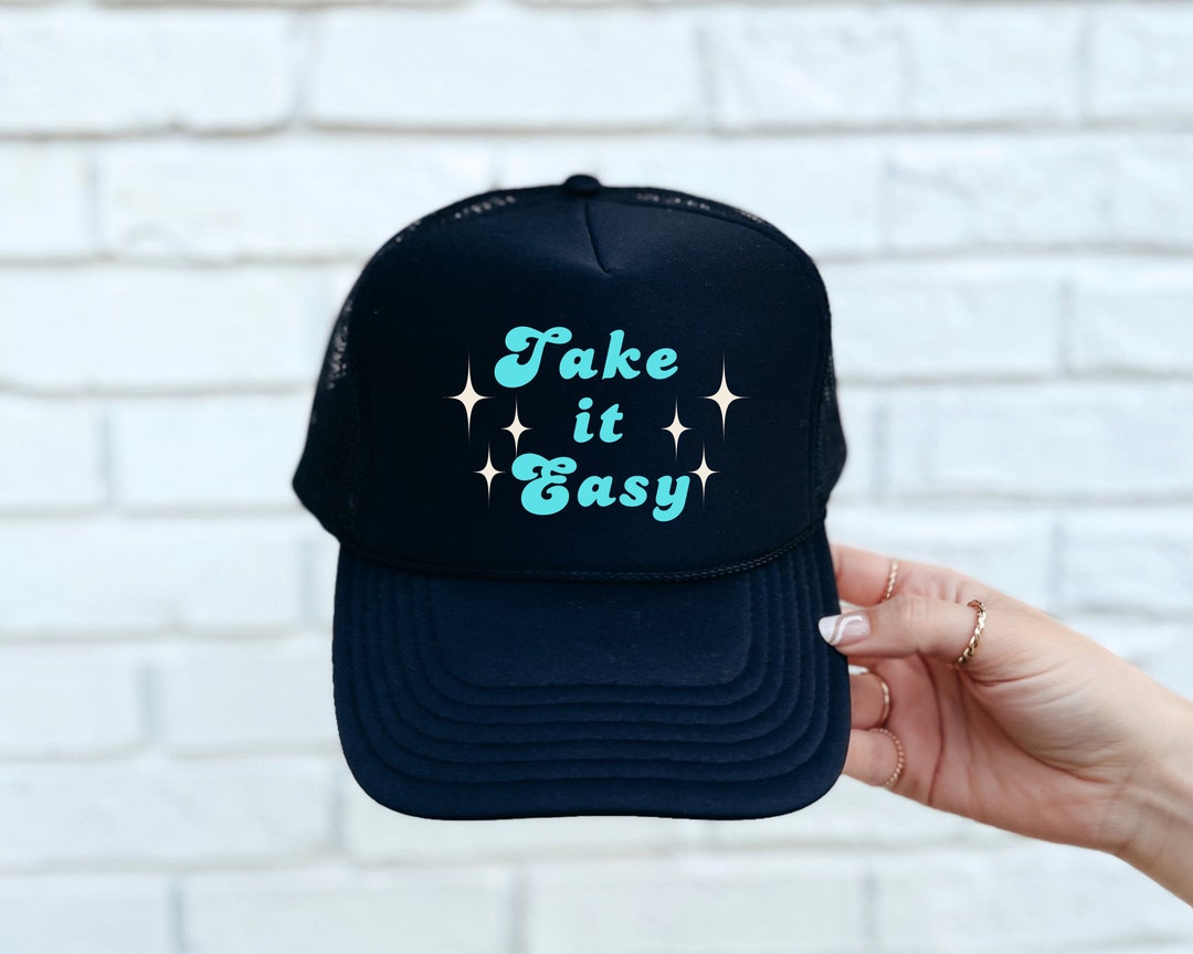Unique Self Care Trucker Hat - Handmade Custom Saying Cap - Etsy