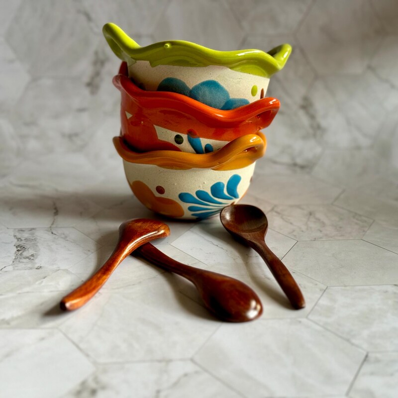 Mexican Pottery Dinnerware Set - Etsy