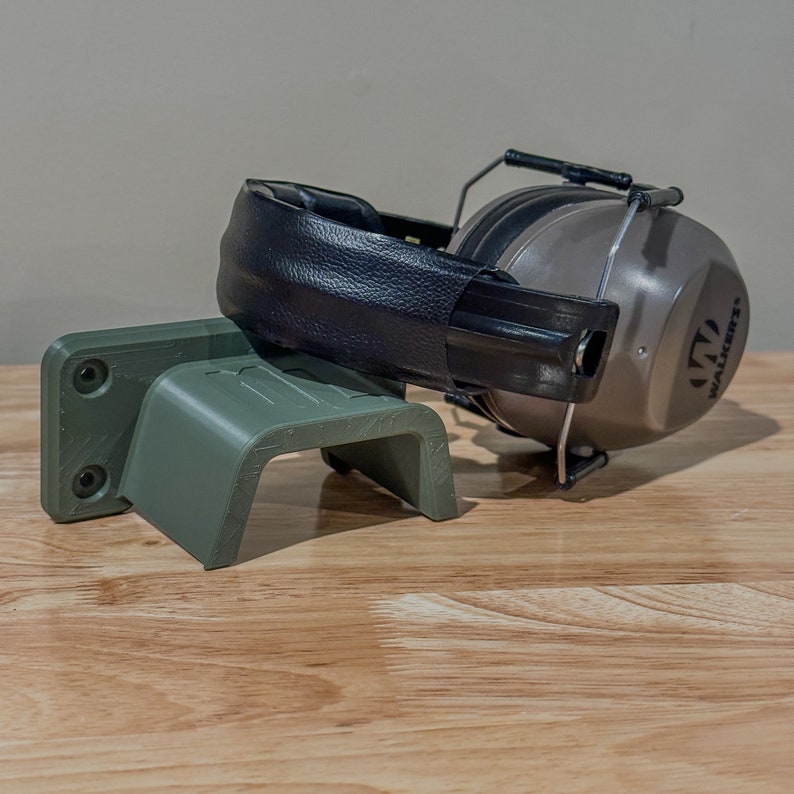 Wall Mount Holder for Over-ear Hearing Protection - Easy Storage ...