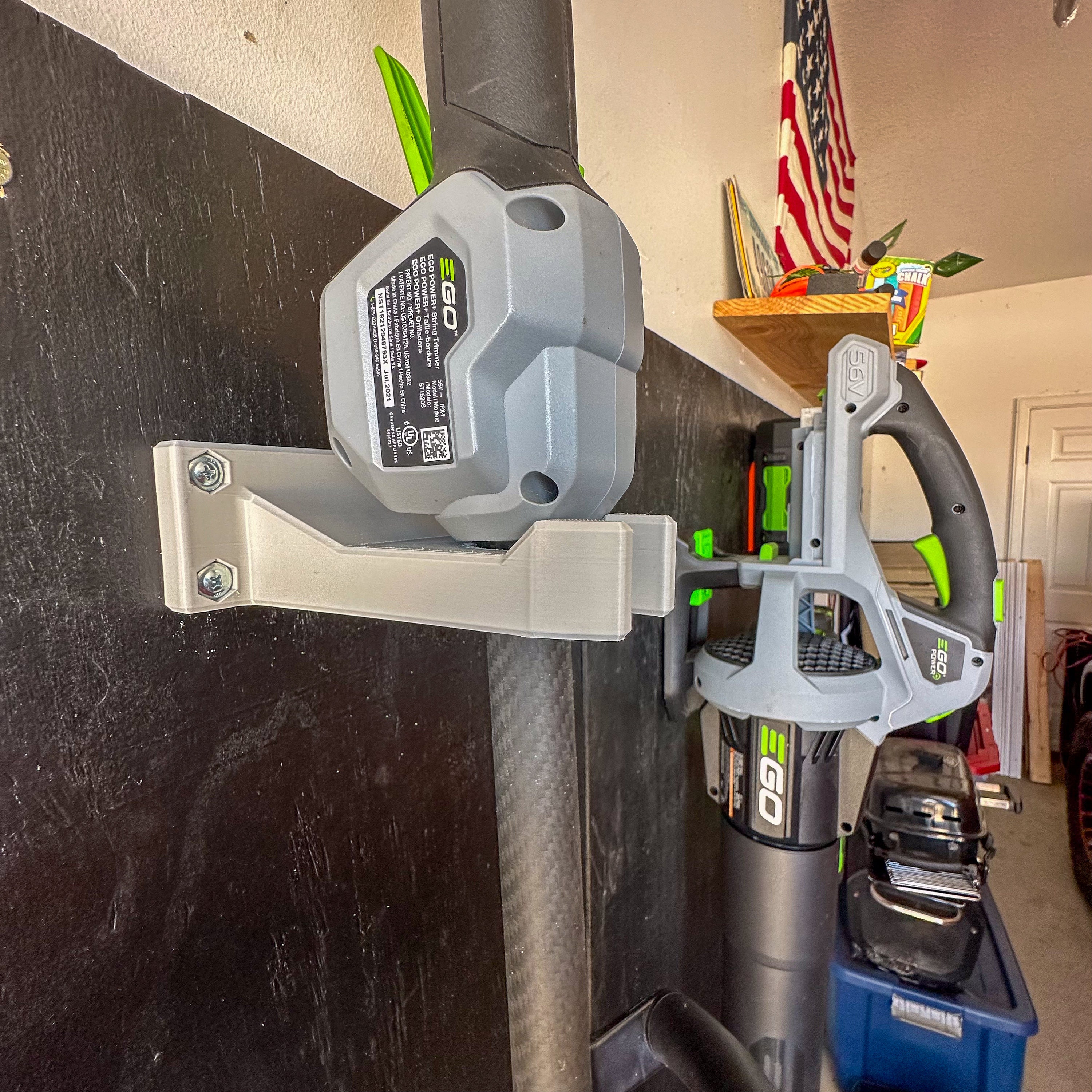 Heavy-duty Wall Mount for EGO String Trimmer - Garage Organizer - Etsy