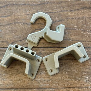 Tactical Assault Pack/backpack Wall Mount - Secure Storage for Military ...