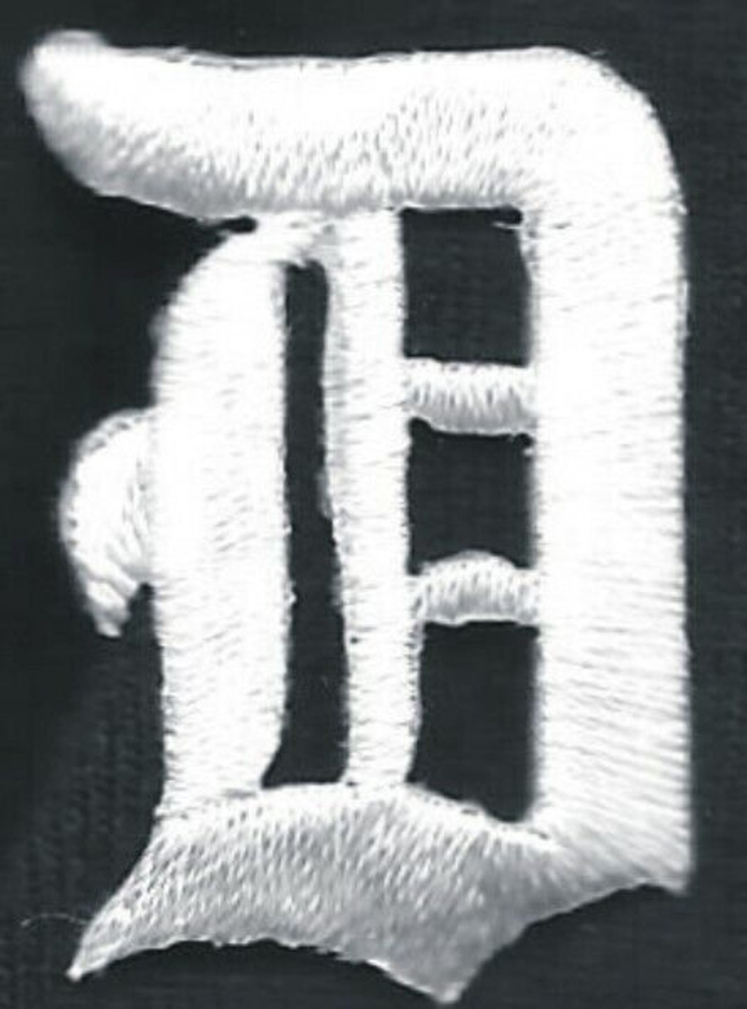 1 1/8 Fancy White Old English Alphabet Letter D - Etsy