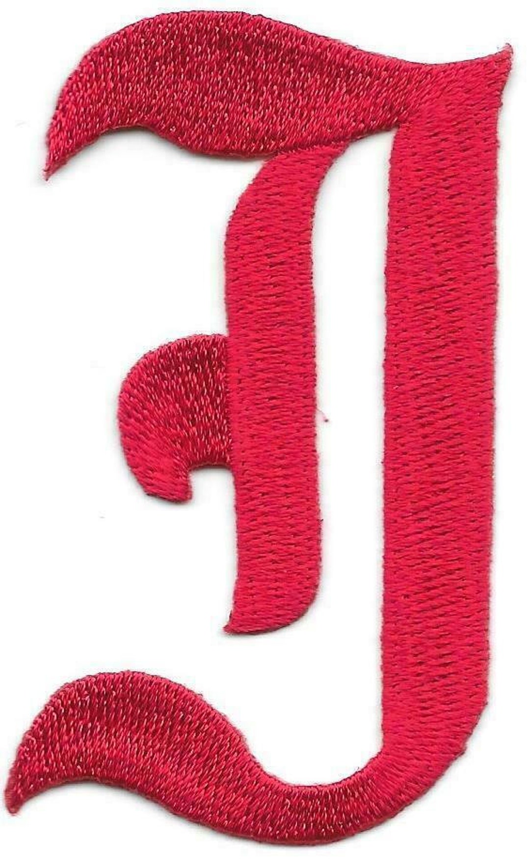 3 Fancy Red Old English Alphabet Letter I i - Etsy