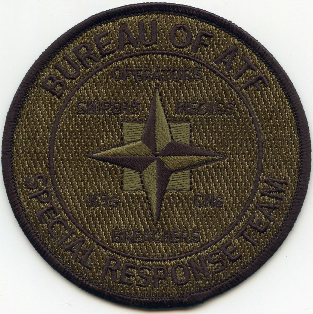 Atf Special Response Team Srt Swat Washington Dc Sniper Medic K-9 ...