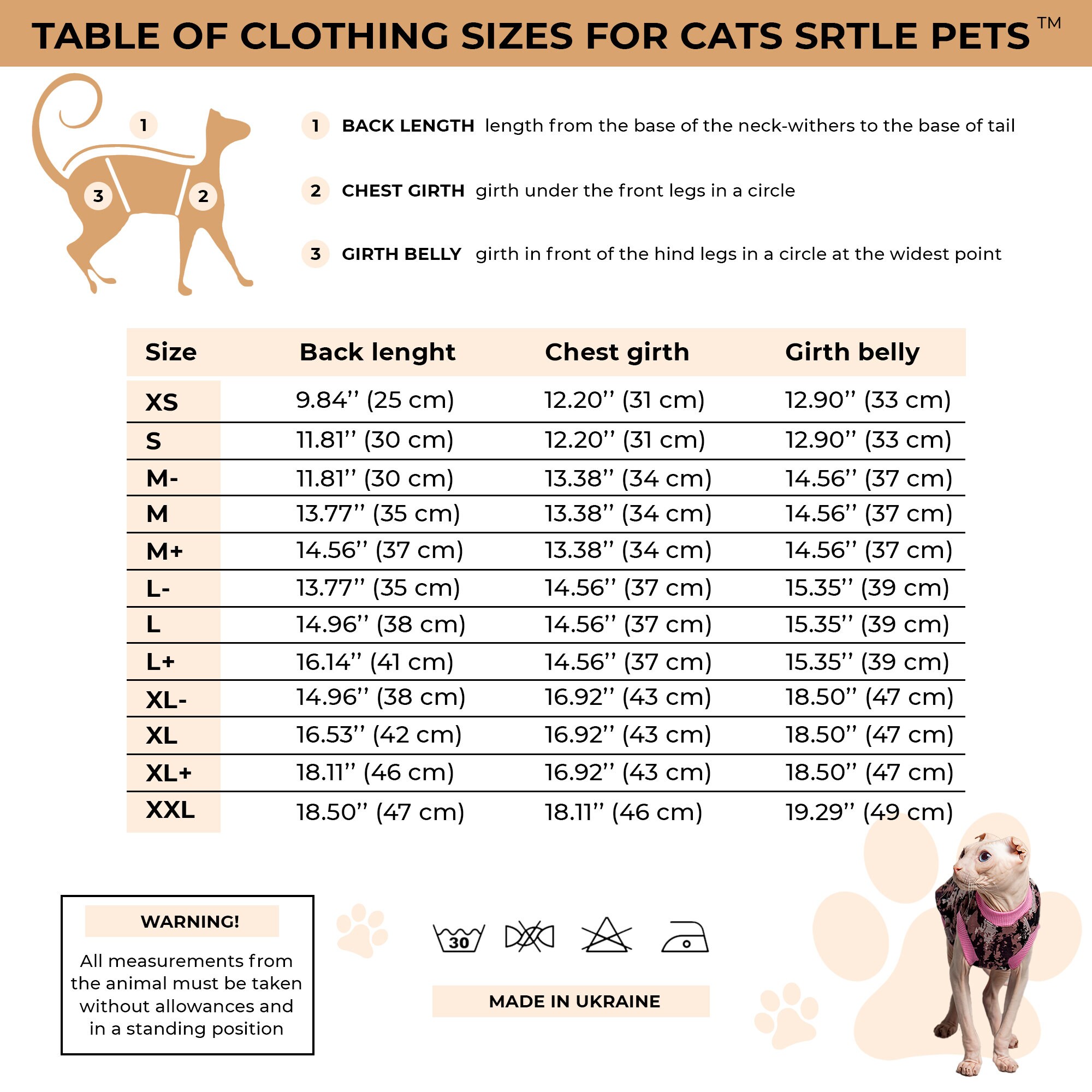 Sphynx Cat Shirt Khaki Sweater, Cat Clothes Tunic, Cat Fashion Apparel ...