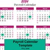 2025 Weekly Payroll Calendar & Schedule Template-excel Download ...