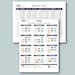 2025 Bi-weekly Payroll Calendar & Schedule Template-excel Download ...
