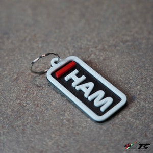 Lewis Hamilton Keychain - 2025 Ferrari - F1 Keychain - Etsy