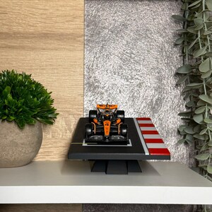 Formula 1 1:43 Model Car on Track Display Stand - Carlos Sainz - Etsy