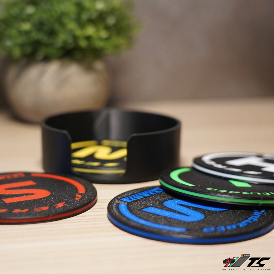 Formula 1 Tires Coasters - Etsy