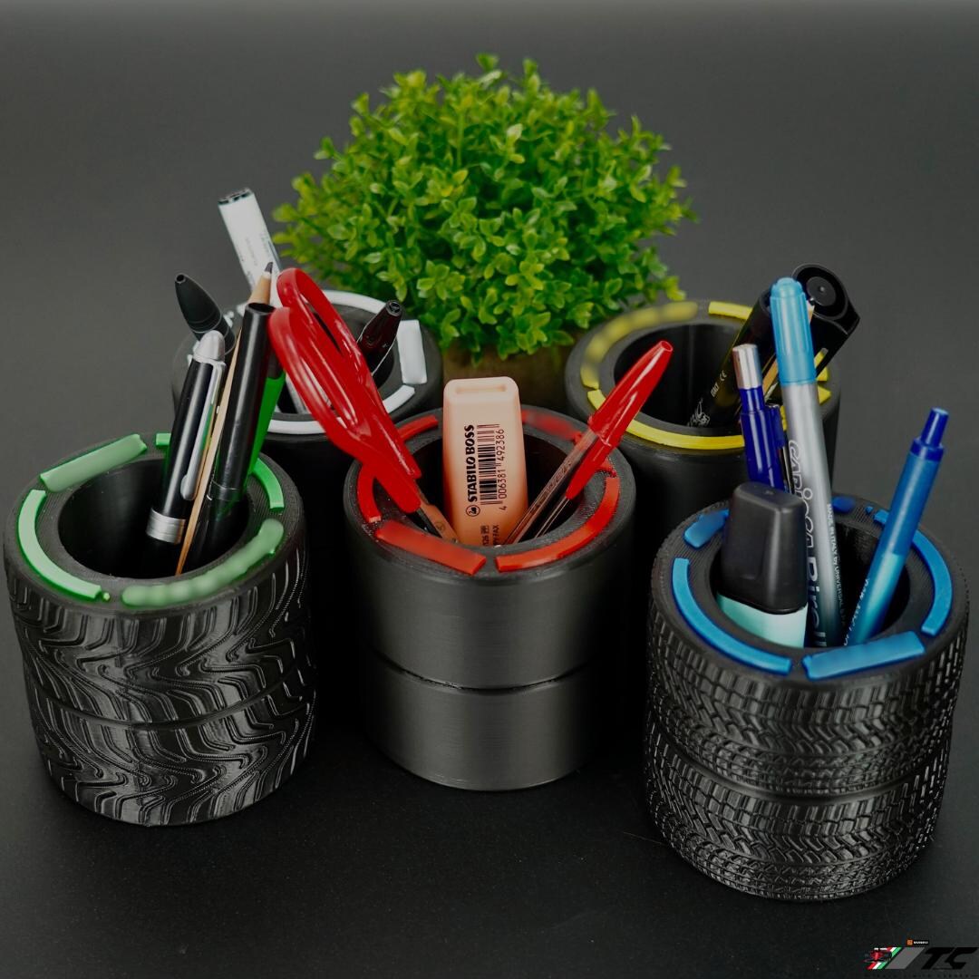 F1 Tire Pen Holder – Formula 1 Desk Organizer – Racing Gift for Fans - Etsy