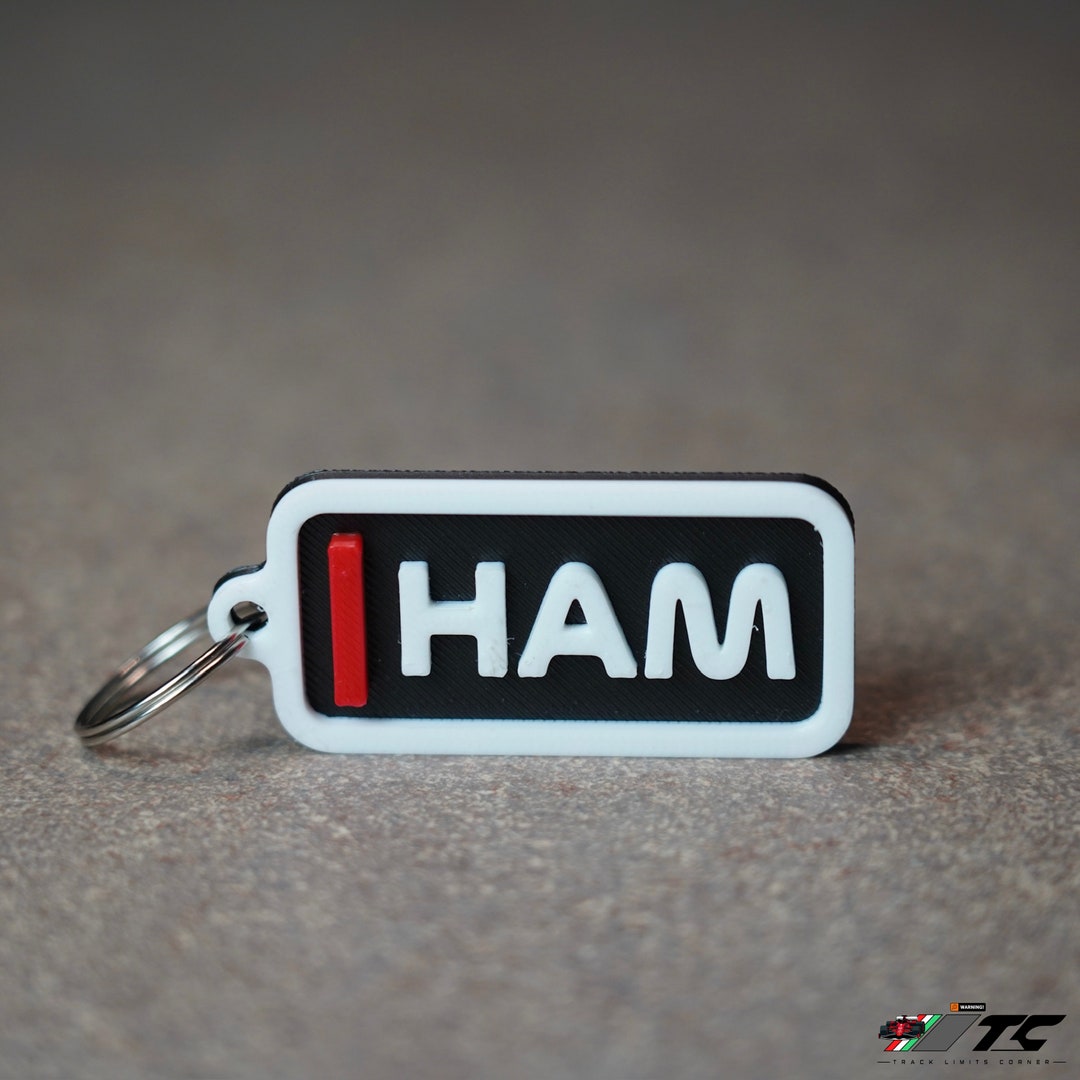 Lewis Hamilton Keychain - 2025 Ferrari - F1 Keychain - Etsy
