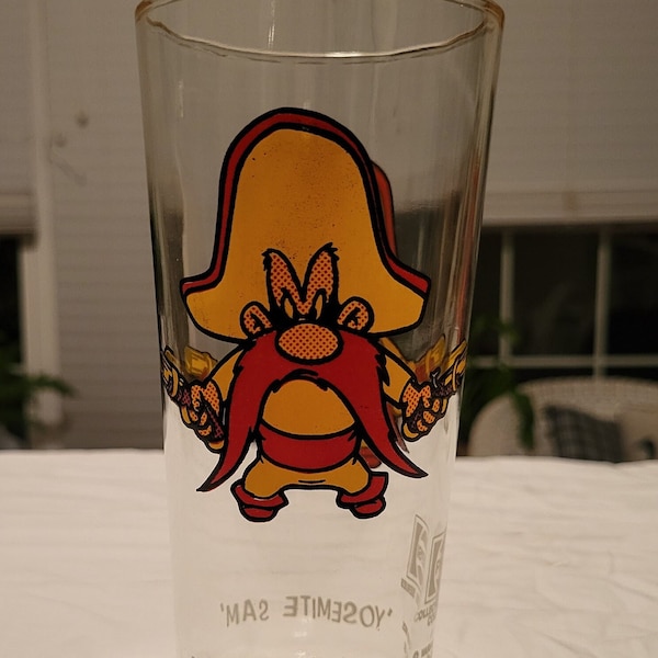 Yosemite Sam Glass - Etsy