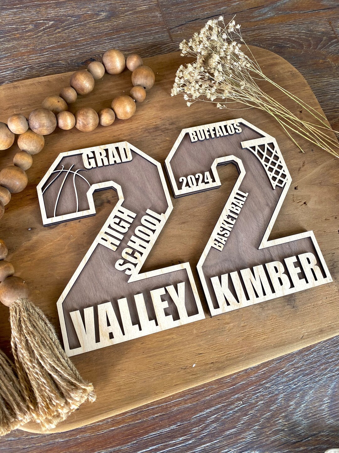 Custom Graduation Wooden Numbers - Etsy