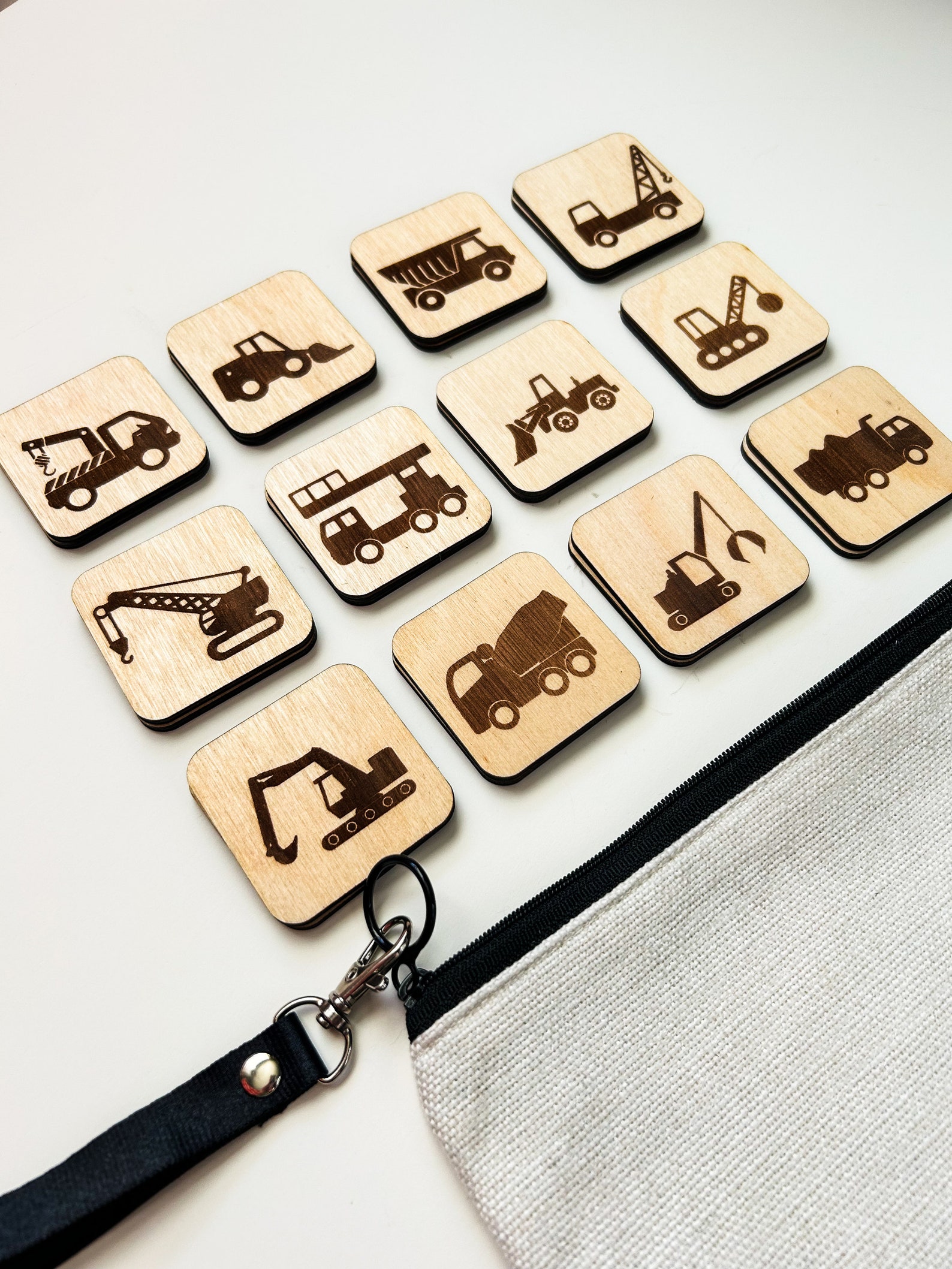 Wooden Memory Game Child Gift Kids Memory Game Montessori Games Kids ...