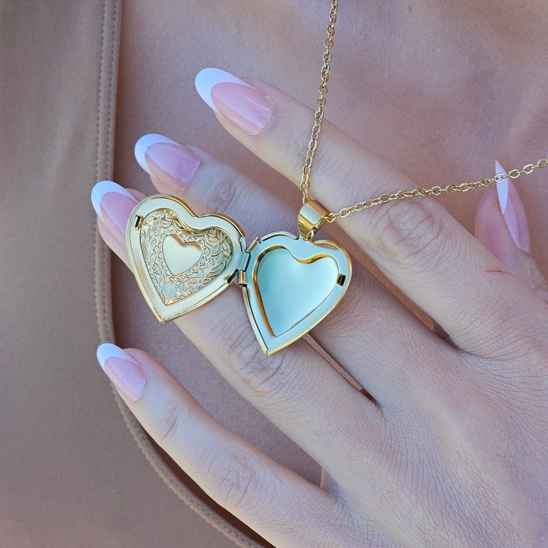 Heart Locket - Etsy