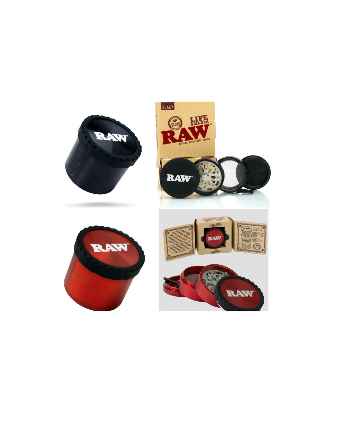 RAW Life Modular Rebuidable Grinder - Etsy Canada
