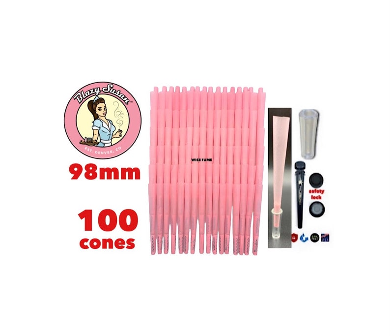 Blazy Susan Pre Rolled Cone PINK Color 98mm Size Philadelphia Tube ...