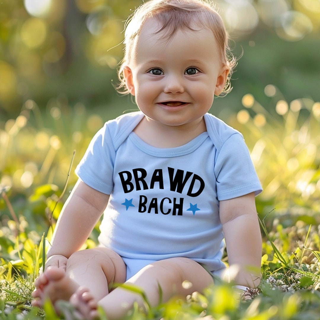 Brawd Bach Babygrow Baby Vest Cute Little Brother Welsh Language Boys ...