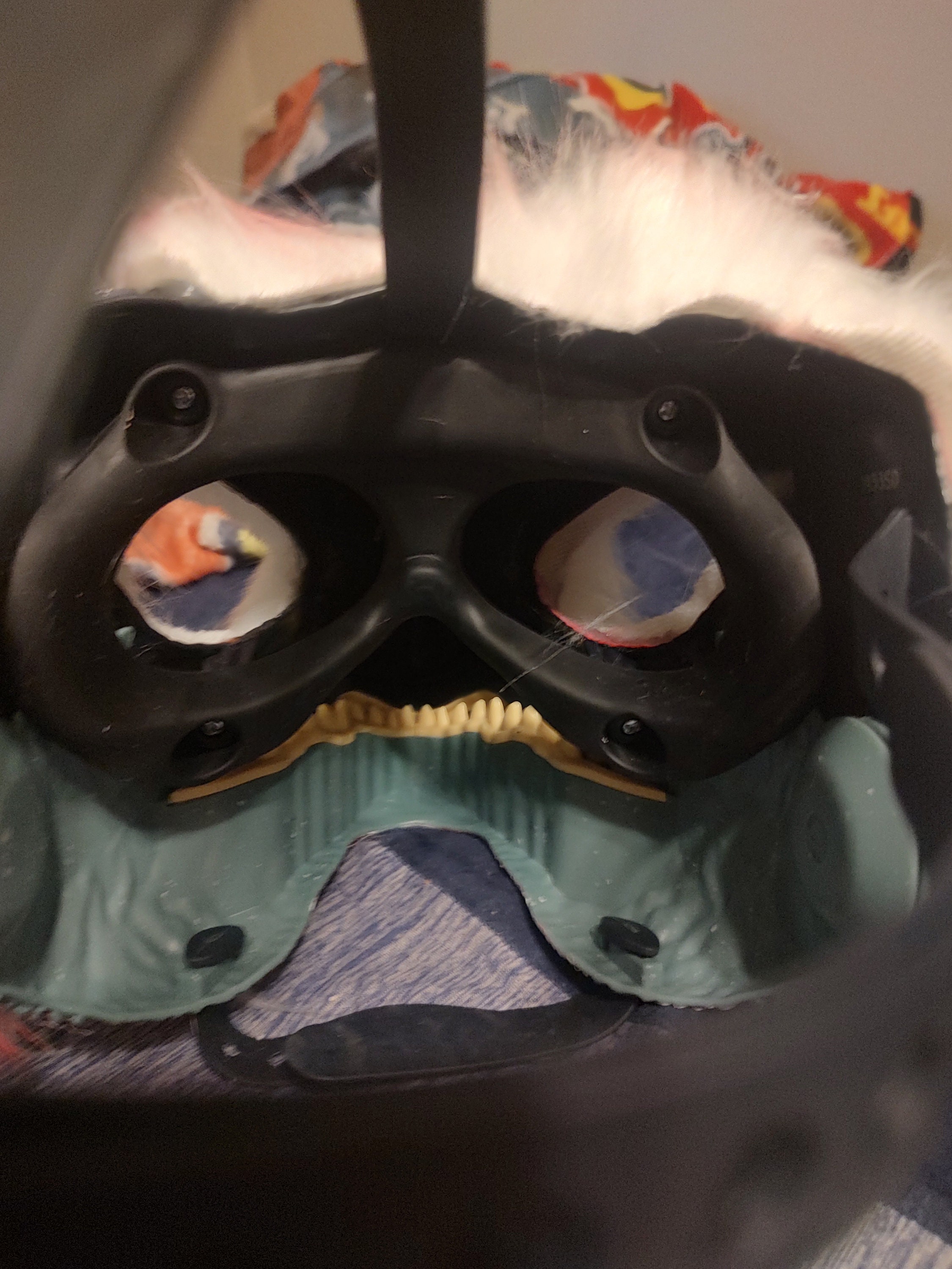 Pre-painted Raptor Dino Mask and Tail - Etsy