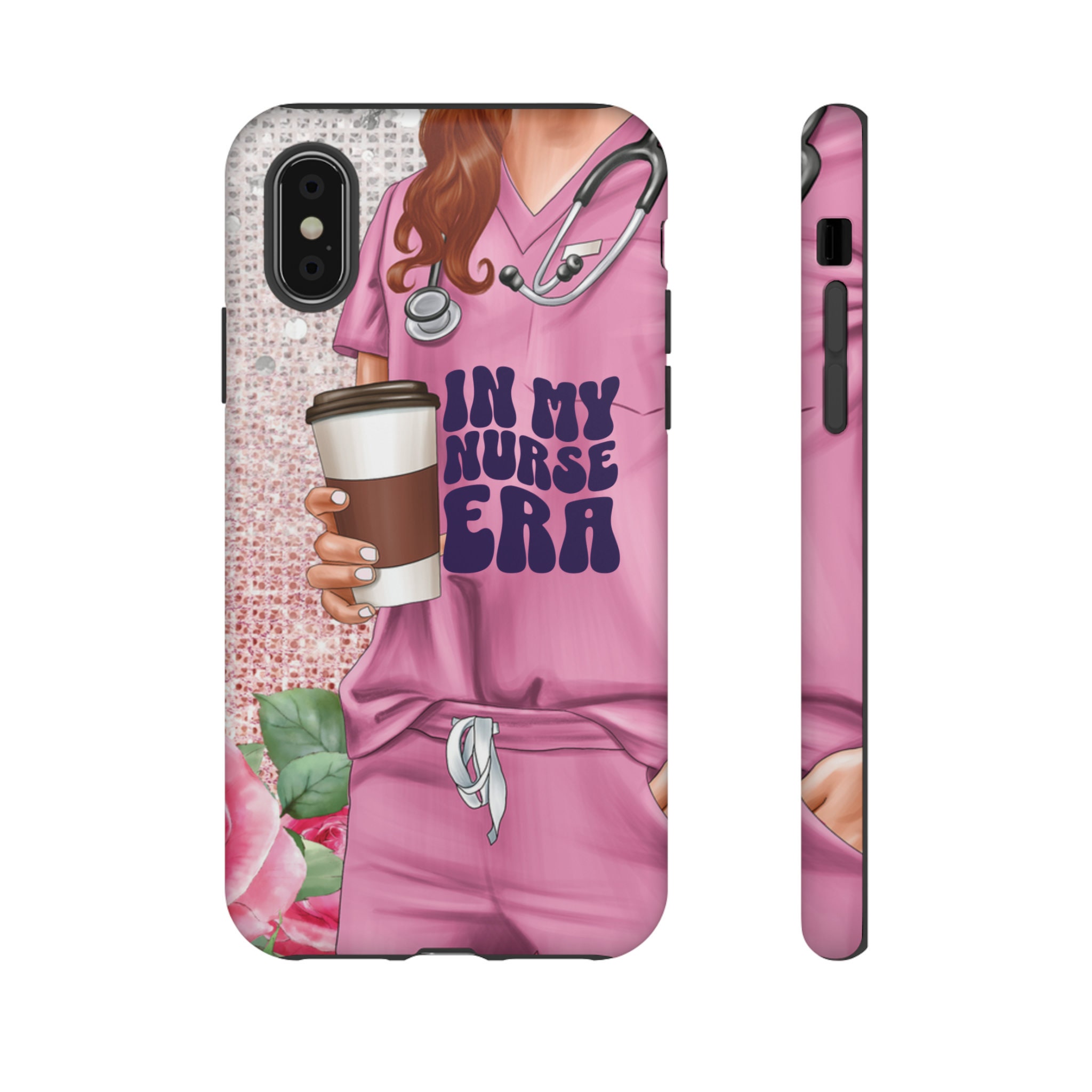 Custom Phone Case, Colorful Tough Cases, in My Nurse Era Phone Case for ...