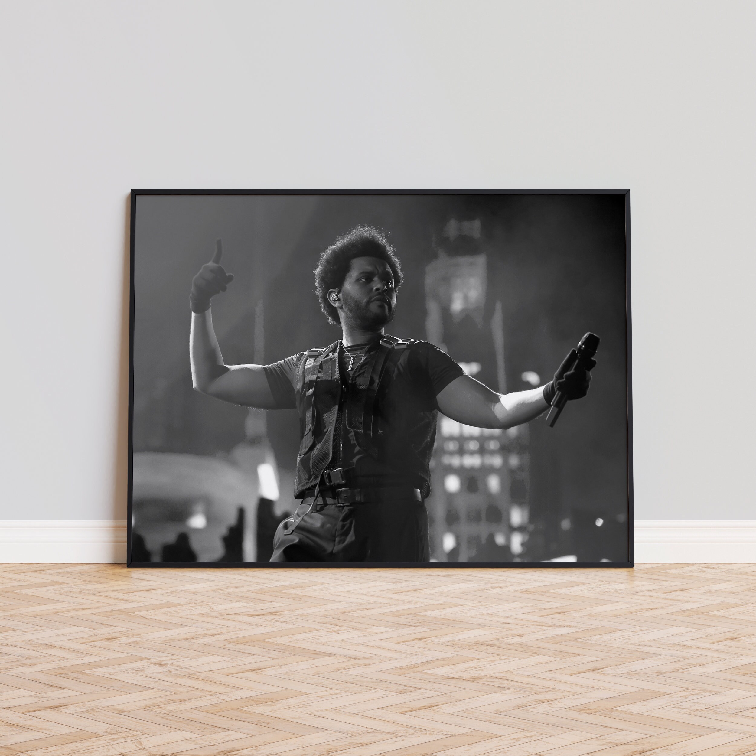 The Weeknd Posters / the Weeknd Black and White Wall Art, Music Poster ...