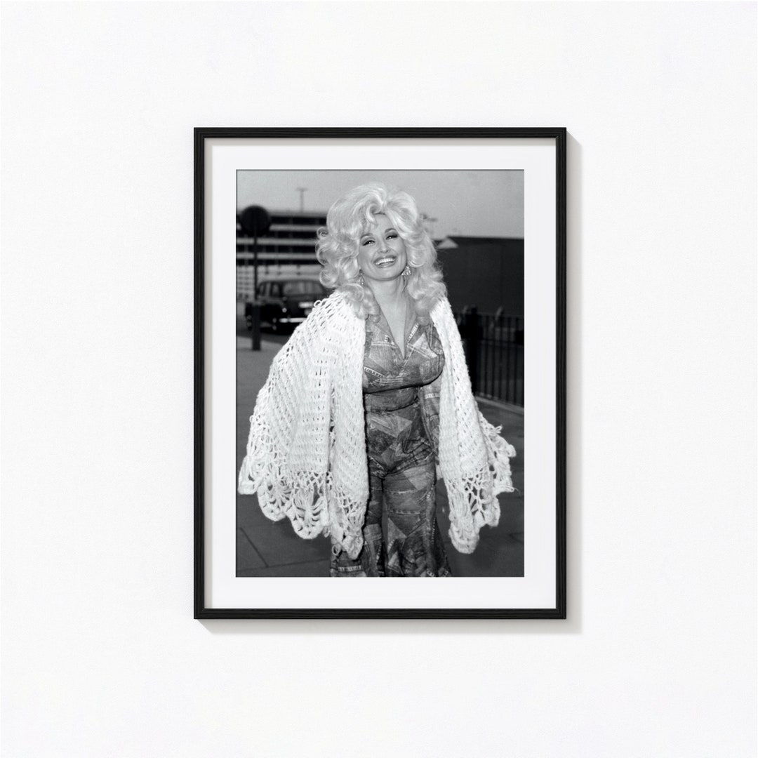 Dolly Parton Posters / Dolly Parton Black and White Wall Art - Etsy