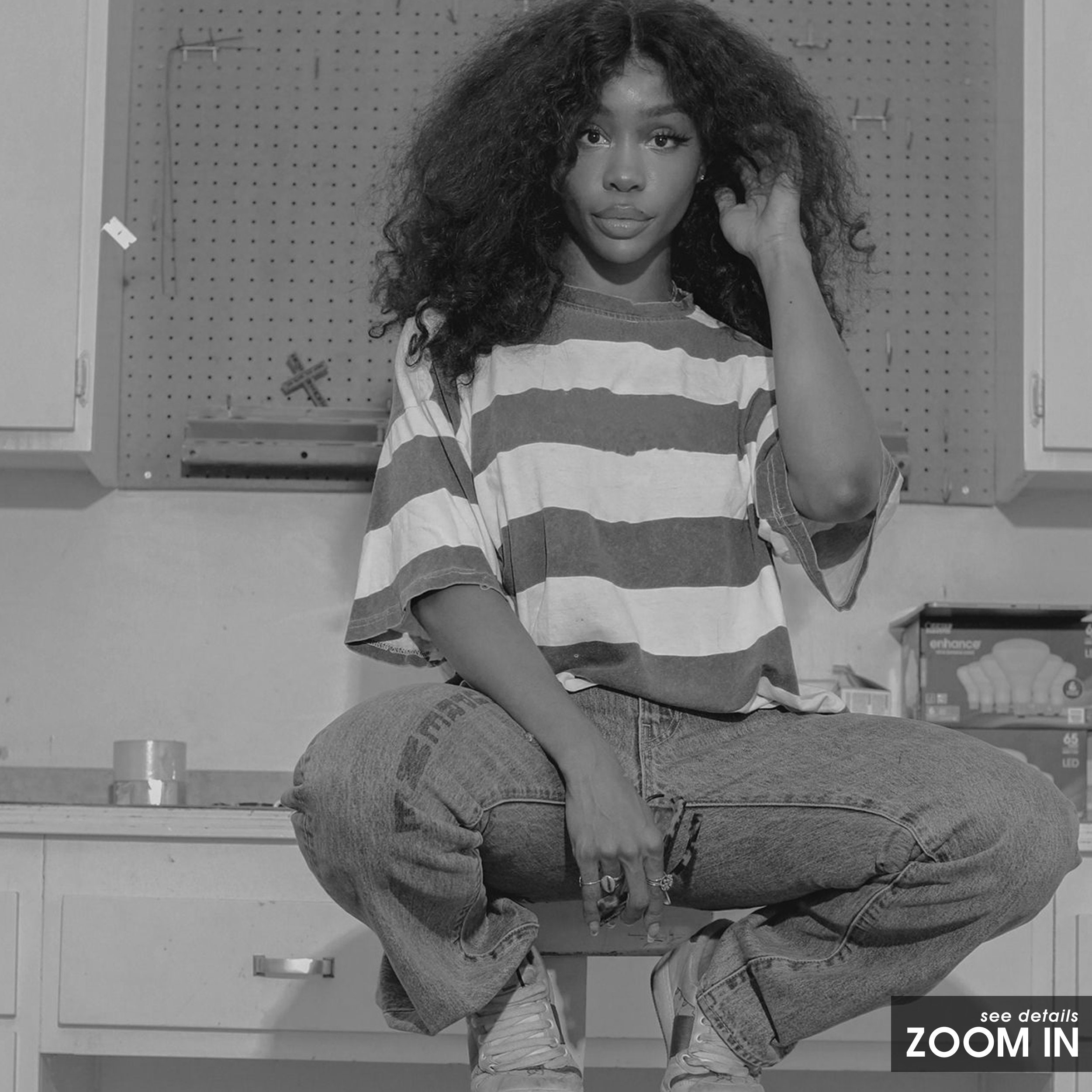 SZA Posters / SZA Black and White Wall Art, Magazine Posters, Album ...
