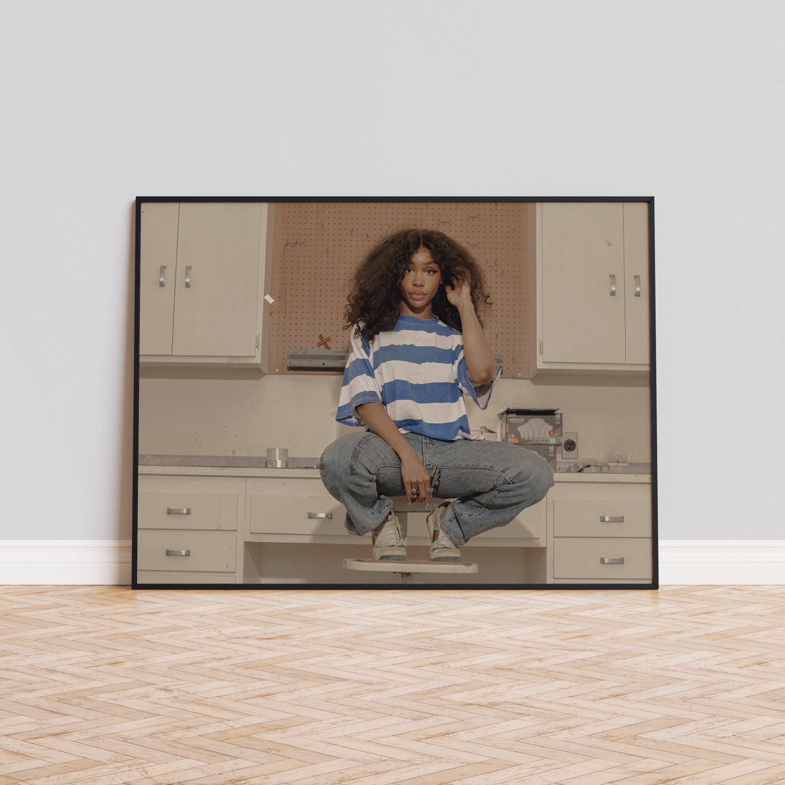 SZA Posters / SZA Black and White Wall Art, Magazine Posters, Album ...