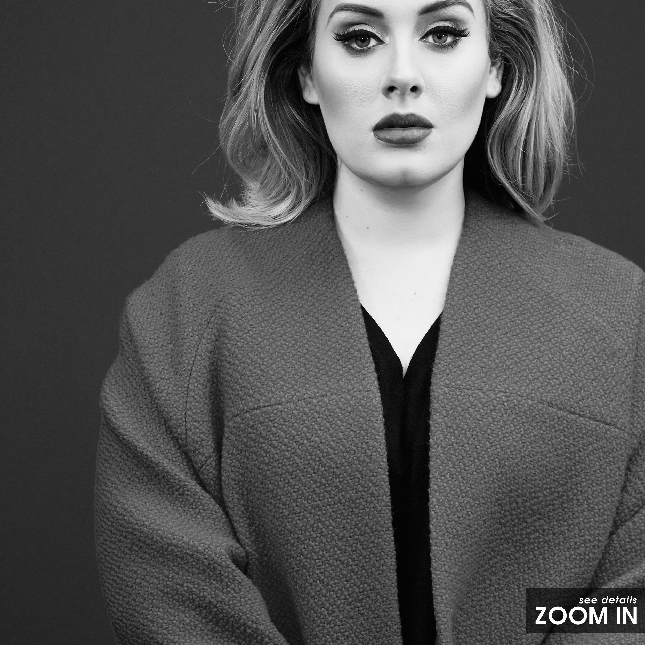 Adele Posters / Adele Black and White Wall Art Album Cover - Etsy