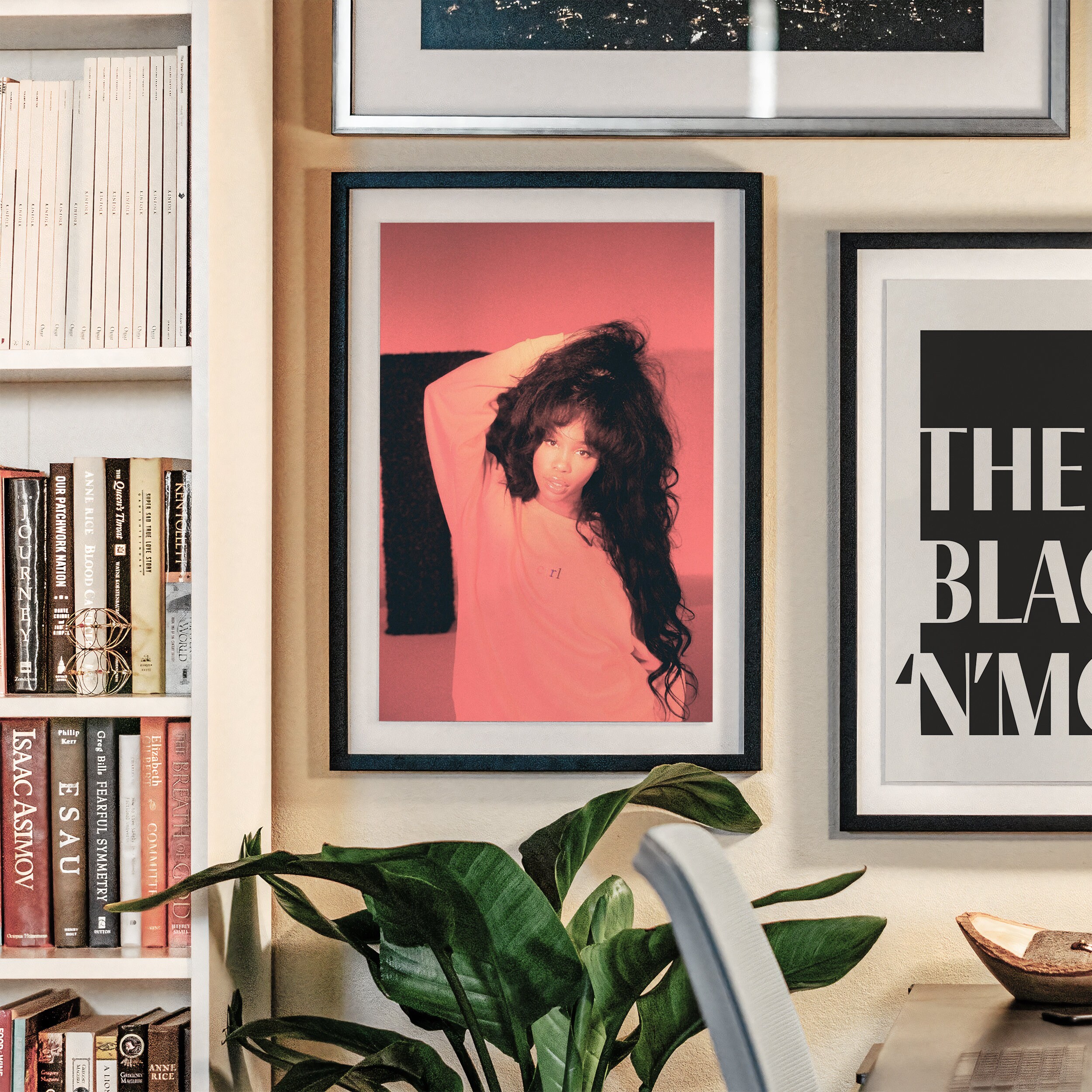SZA Posters / SZA Black and White Wall Art, Magazine Posters, Album ...